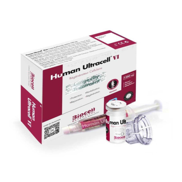 Human Ultracell Mujer/Inyectable Estuche con un vial de 1300 mg, 1 jer ...